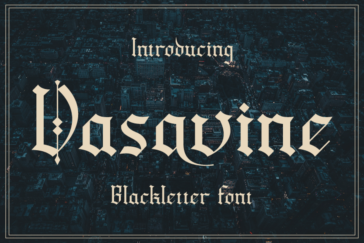Vasavine Font - Free Download