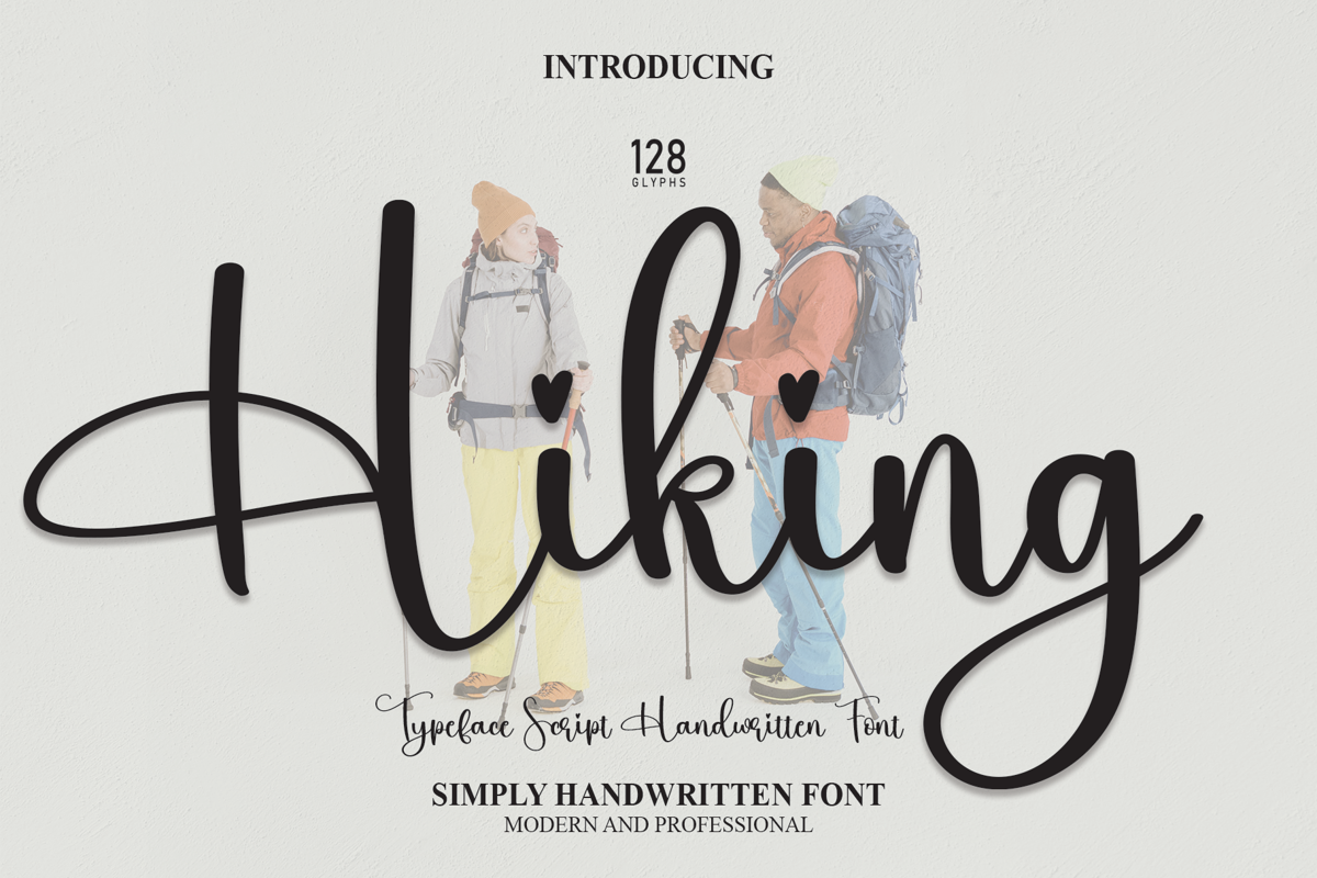 Hiking Font | scratchones_creative | FontSpace