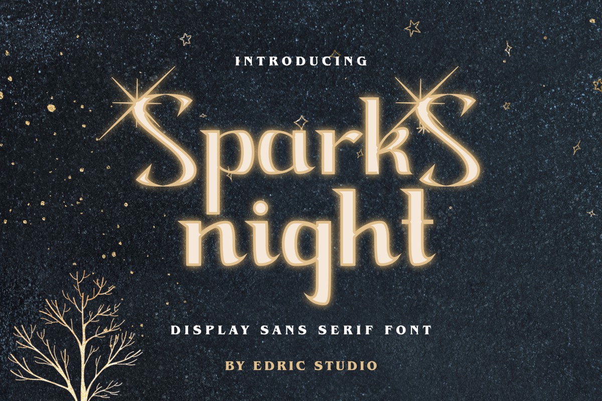Spark Night Font - Free Download