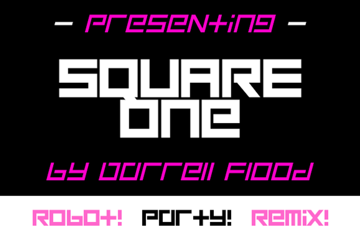 Square One Font | HAWTPIXEL - Darrell Flood | FontSpace