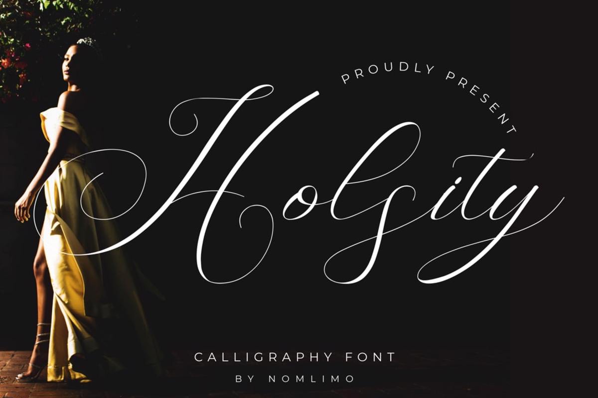 Holsity Font | Nomlimofont | FontSpace