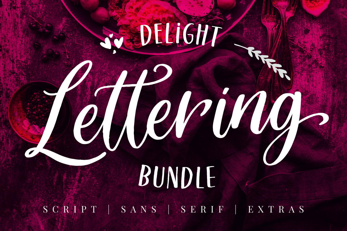 Delight Lettering Script Font - Free Download