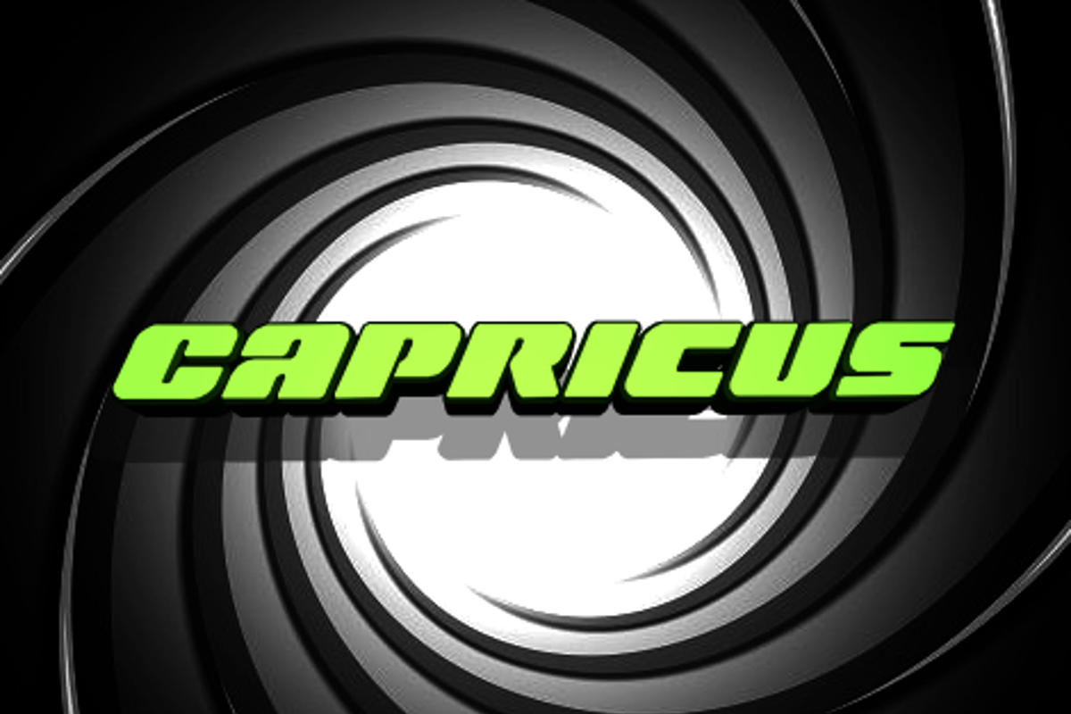 Capricus Font | Iconian Fonts | FontSpace