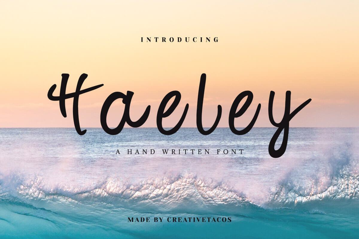 Haeley Font - Free Download