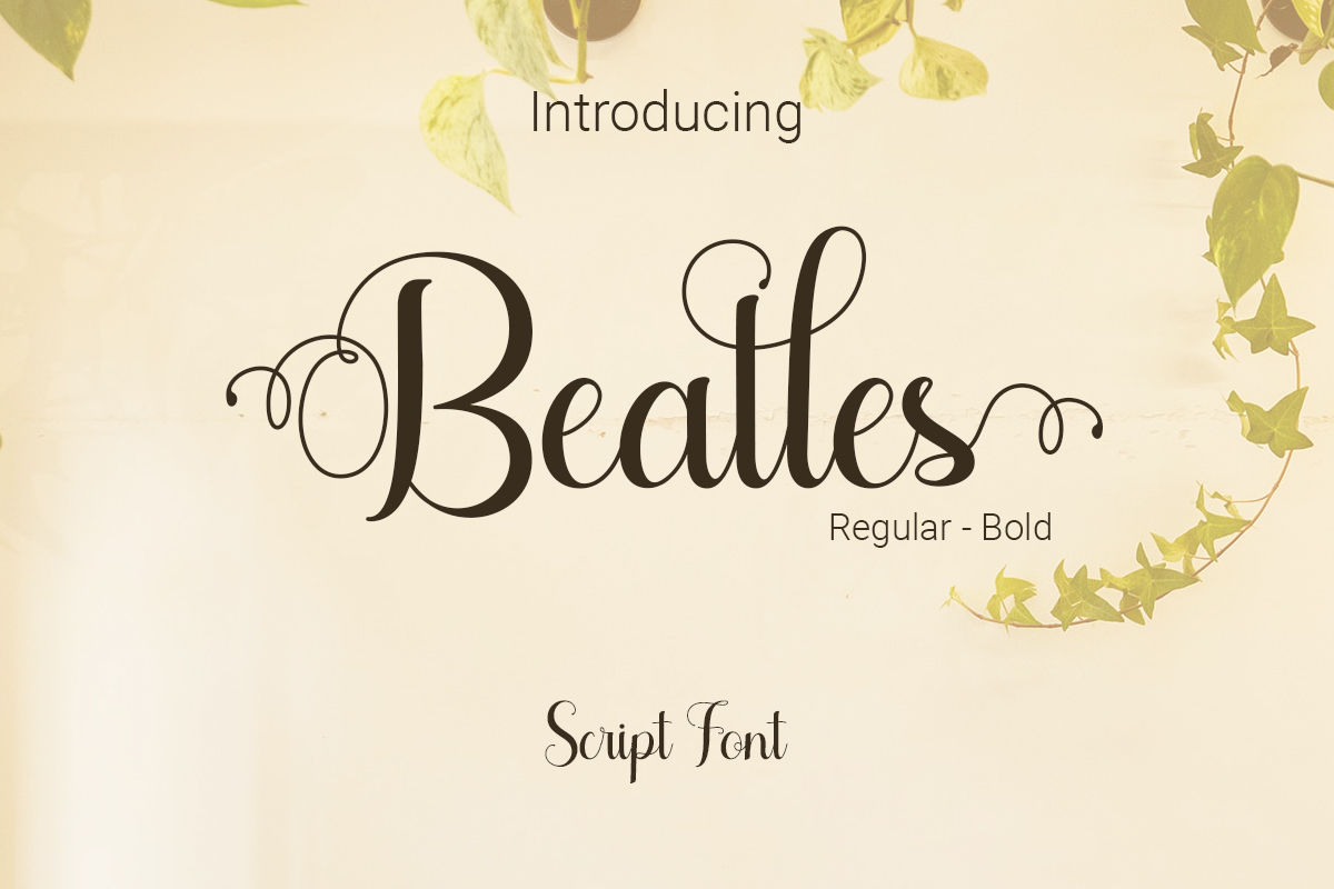 Beatles Font | RoninDesign | FontSpace