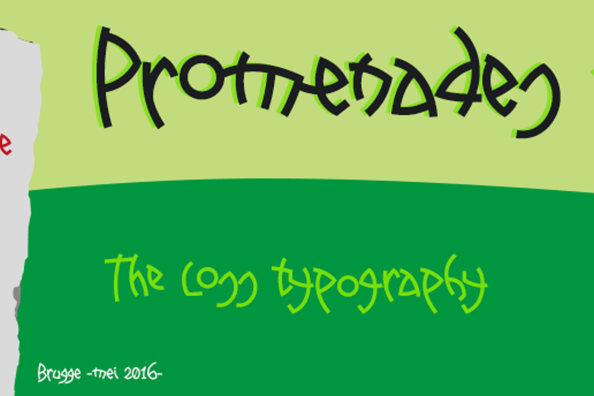 Promenades Font | deFharo | FontSpace