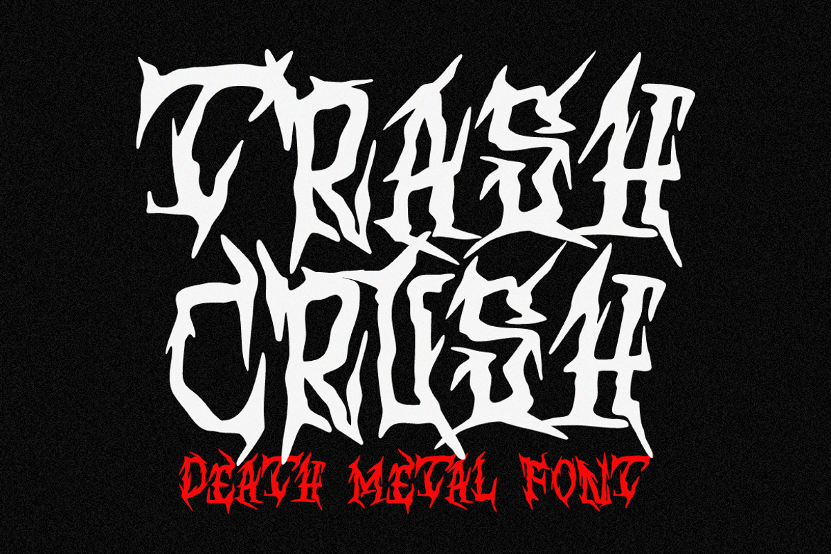 Trash Crush Font - Free Download