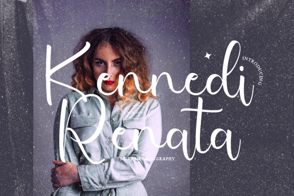 Kennedi Renata Font | Synthetic Type | FontSpace