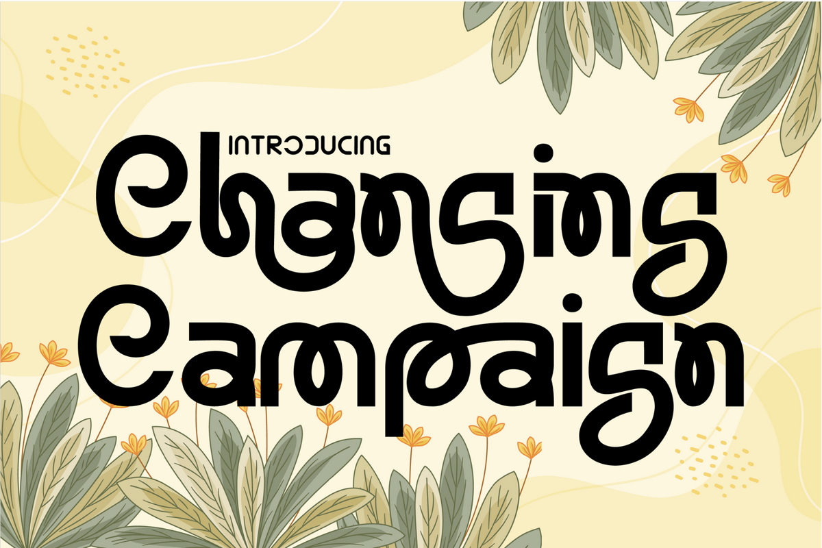Changing Campaign Font | 177Studio | FontSpace