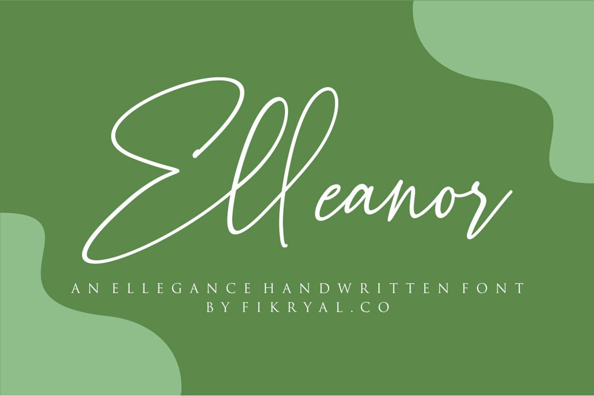 Elleanor Font | fikryalstudio | FontSpace