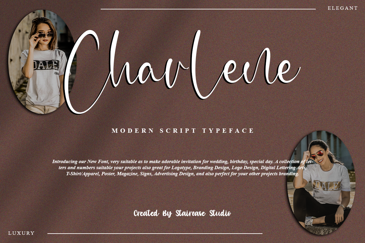 Charlene Font | Staircase Studio | FontSpace