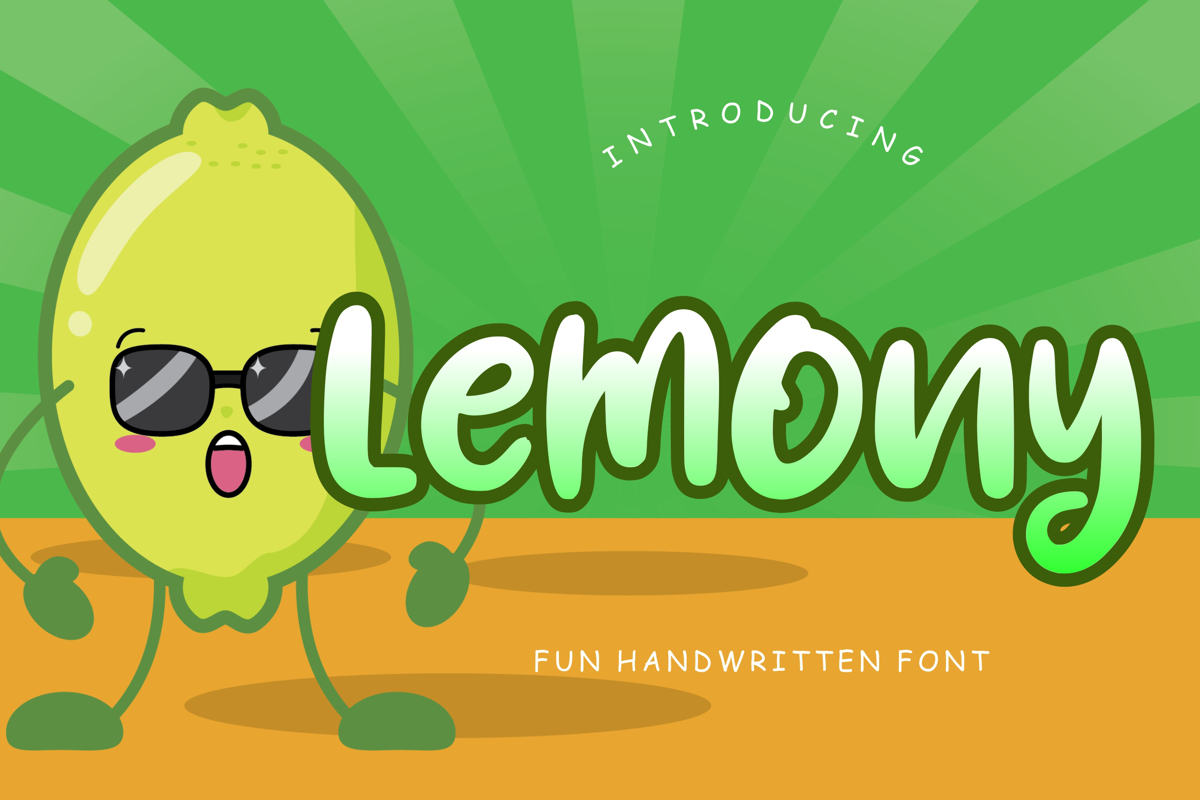 Lemony Font | Creatype Studio | FontSpace