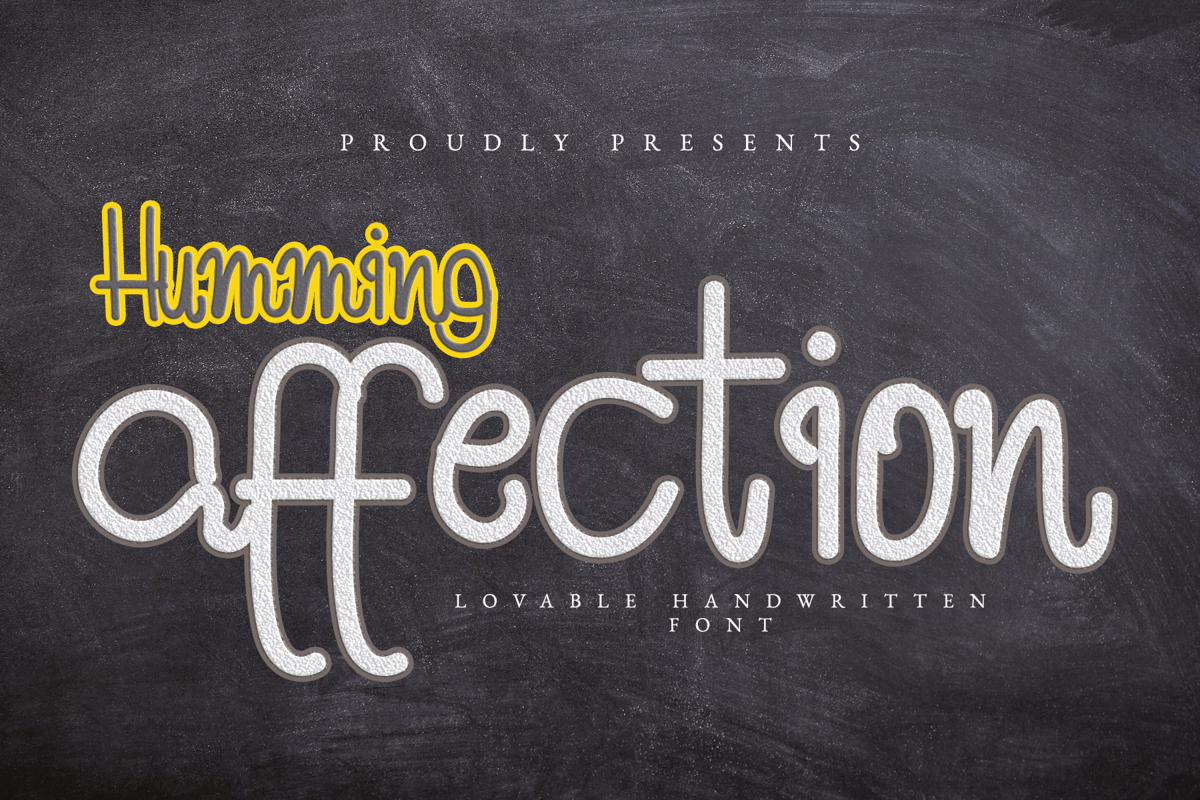 Humming Affection Font | airotype | FontSpace