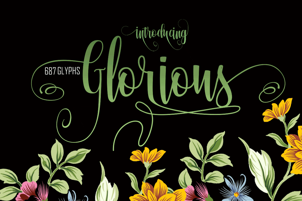 Glorious Free Font - Free Download