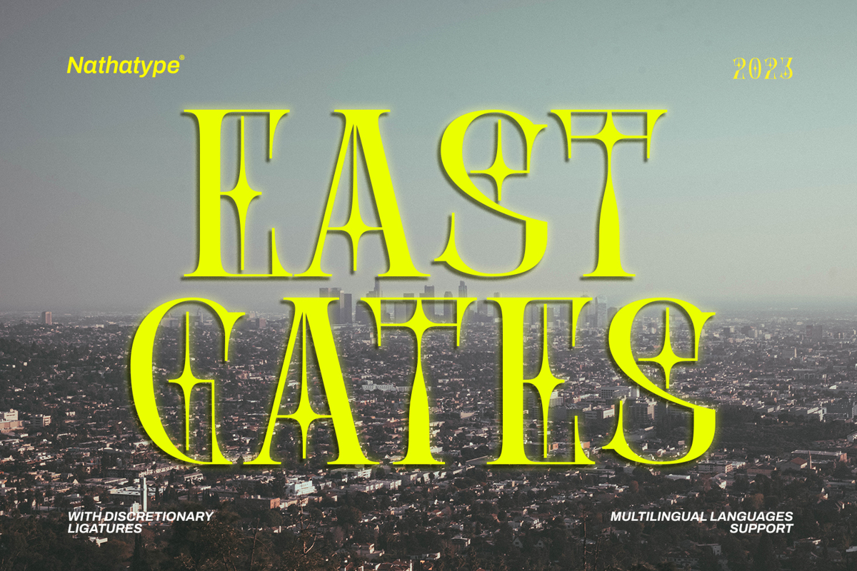 East Gates Font - Free Download