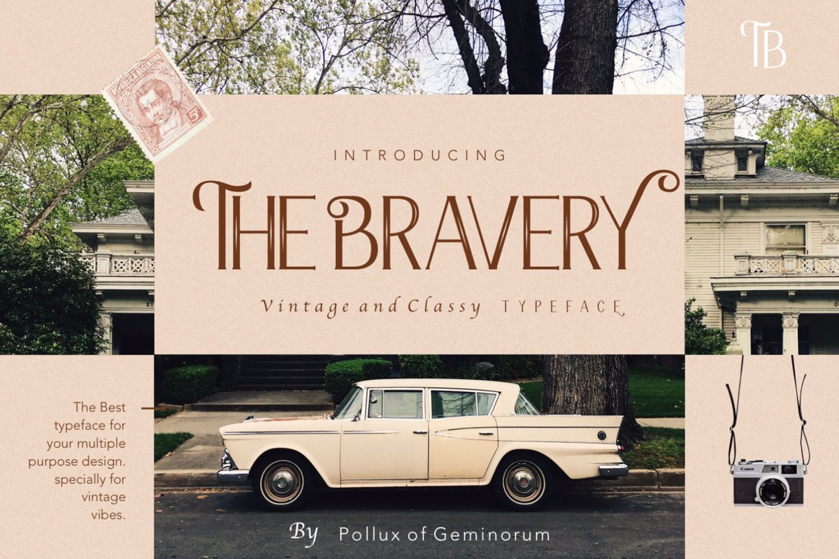 The Bravery Font - Free Download