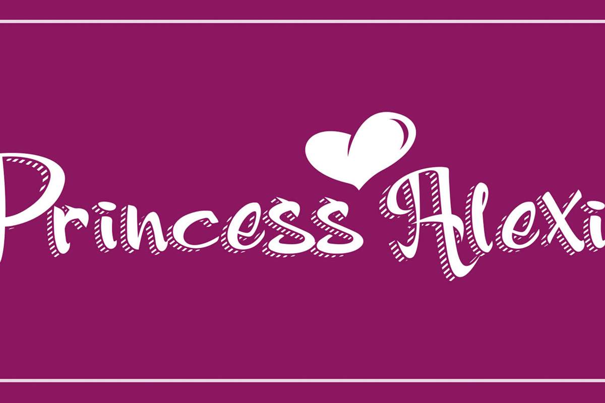 Princess Alexis Font | VVB DESIGNS | FontSpace