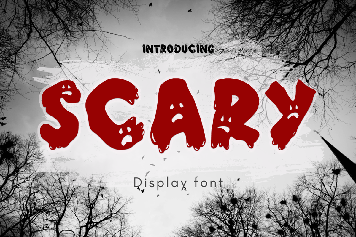 Scary Font | cocodesign | FontSpace