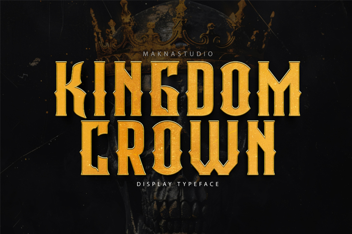 KINGDOM CROWN Font - Free Download