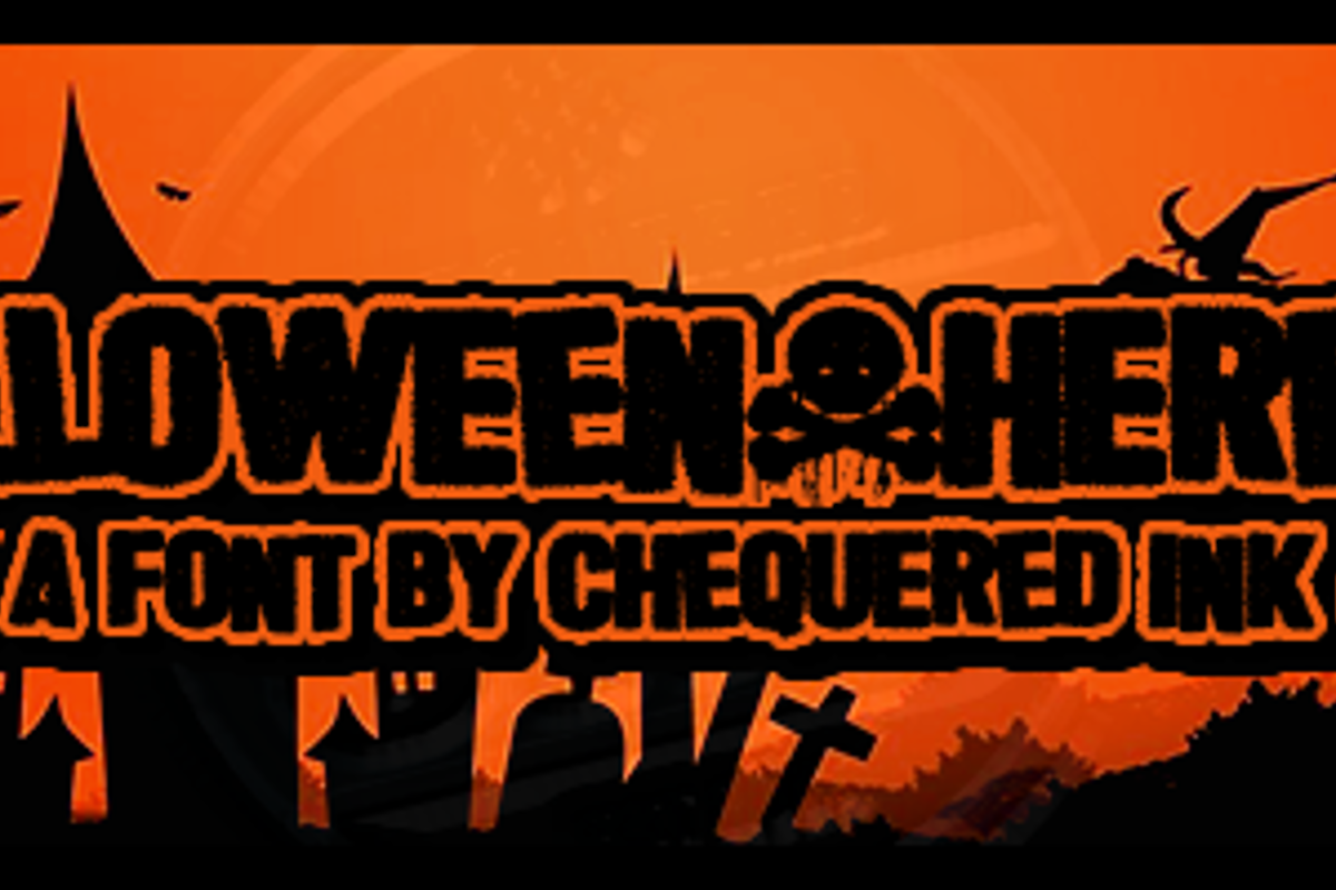 Halloween * Heresy Font | Chequered Ink | FontSpace