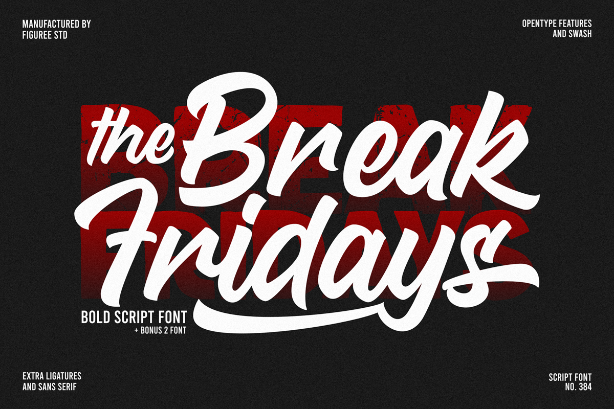 Break Fridays Font - Free Download