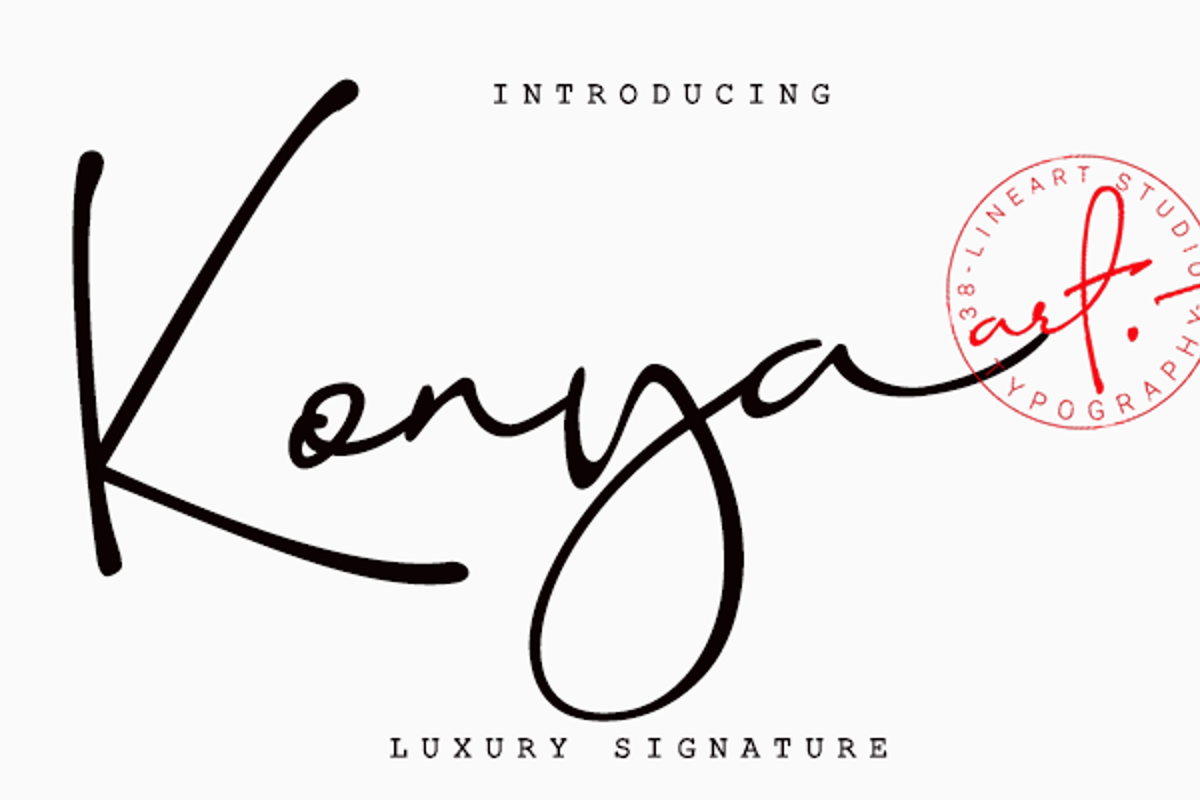 Konya Font - Free Download