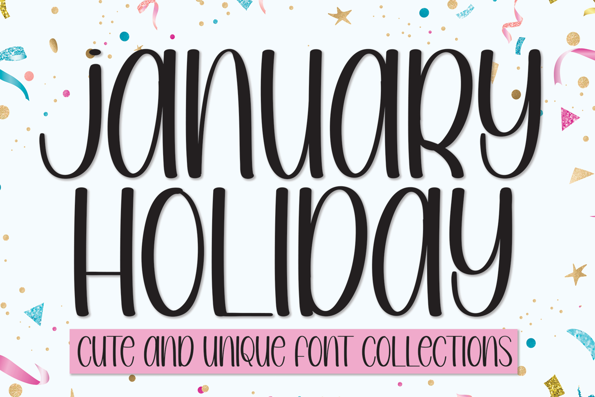 JANUARY HOLIDAY Font | scratchones_creative | FontSpace