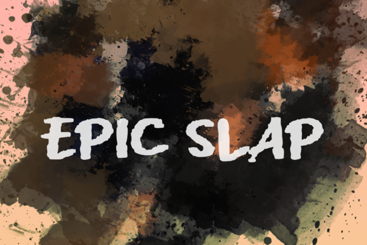 E Epic Slap Font | wepfont | FontSpace