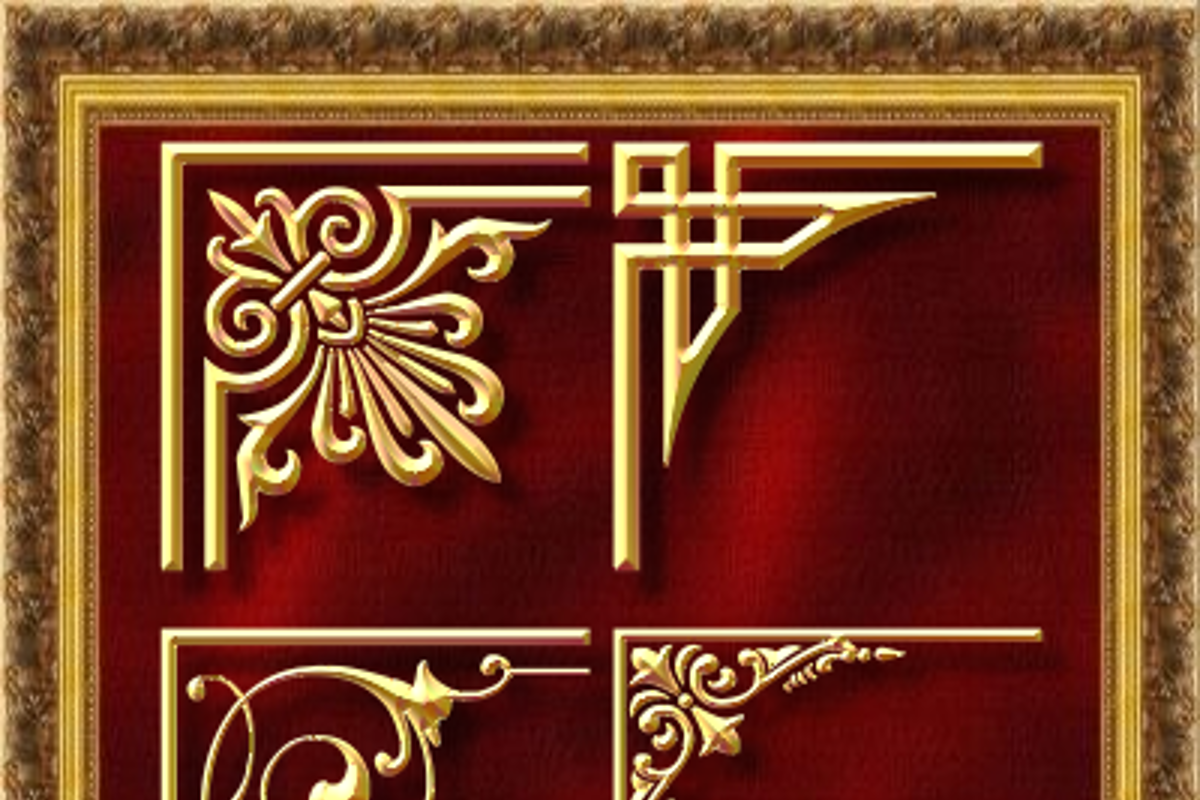 Vintage Decorative Corner_37 Font | Sughayer Foundry | FontSpace