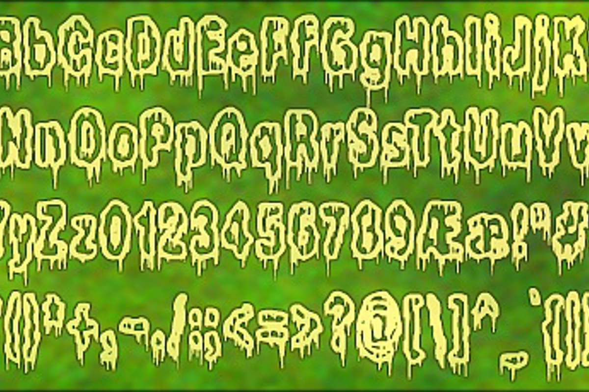 It Lives In The Swamp BRK Font | Ænigma Fonts | FontSpace