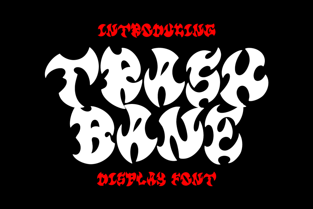 Trash Bane Font - Free Download