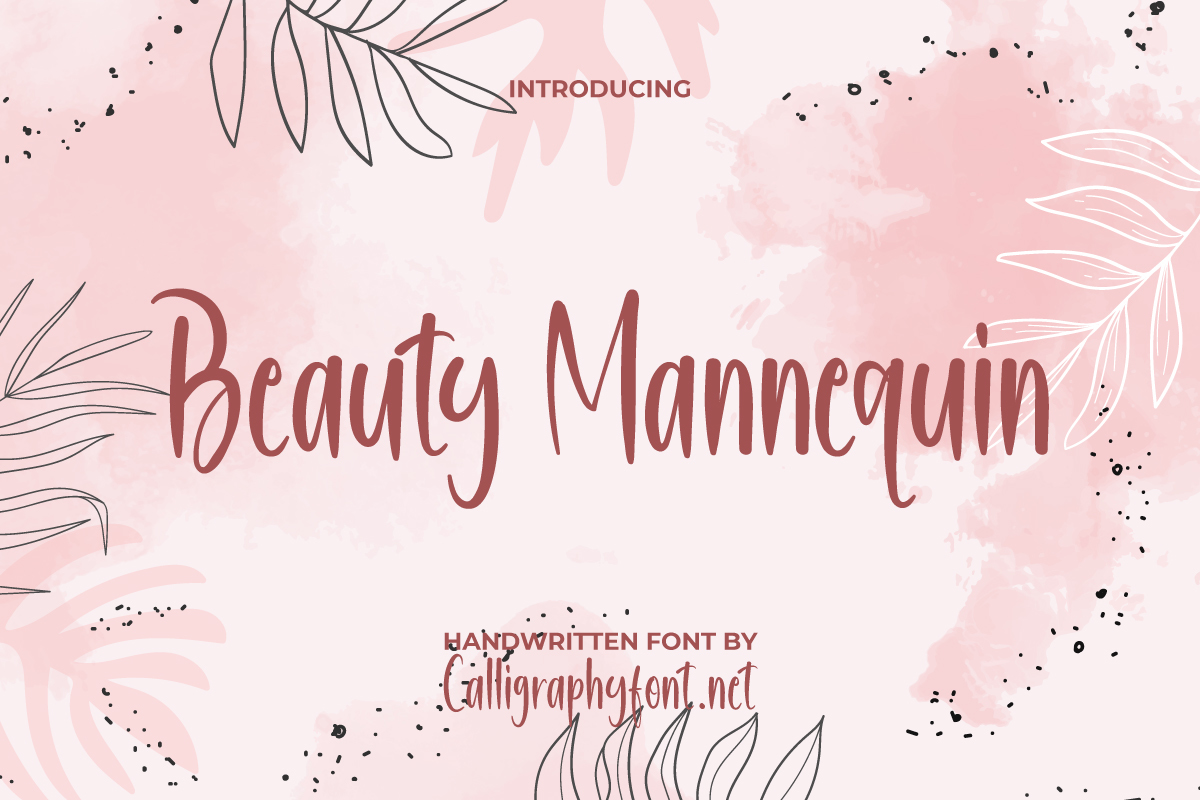 Beauty M Font - Free Download