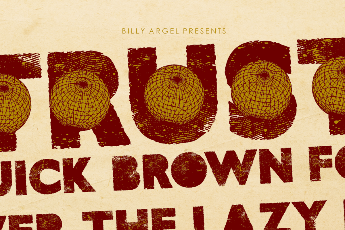 TRUST Font - Free Download