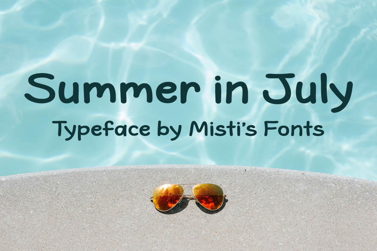 Summer in July Font - Free Download