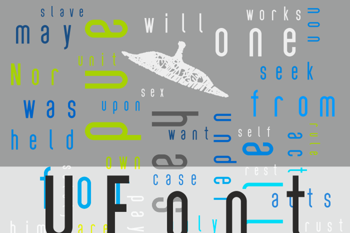 UFont Font | Jorge Sans Alsina | FontSpace