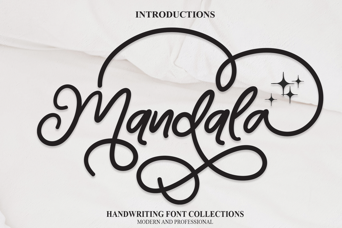 Mandala Font | scratchones_creative | FontSpace
