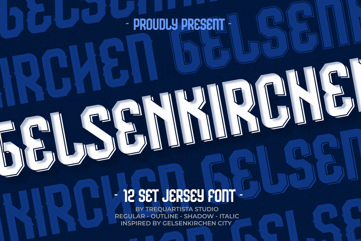 Gelsenkirchen Font - Free Download