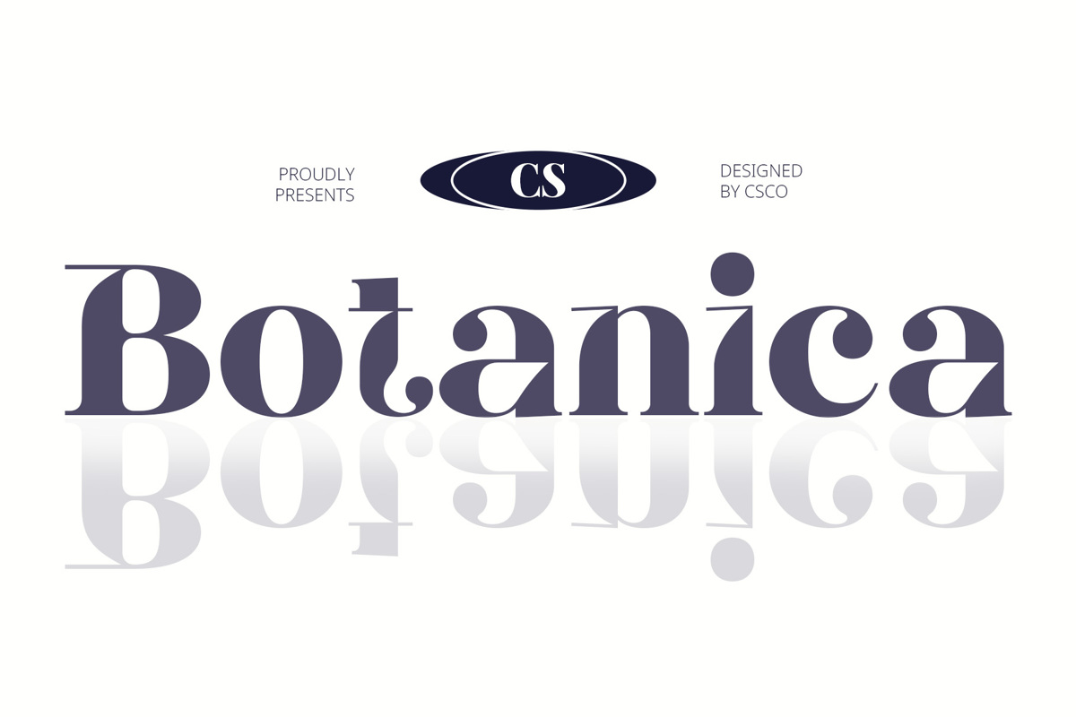 CS Botanica Font | craftsupplyco | FontSpace