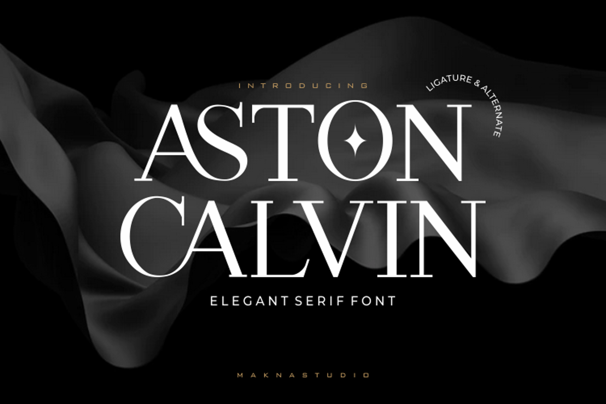 ASTON CALVIN Font - Free Download