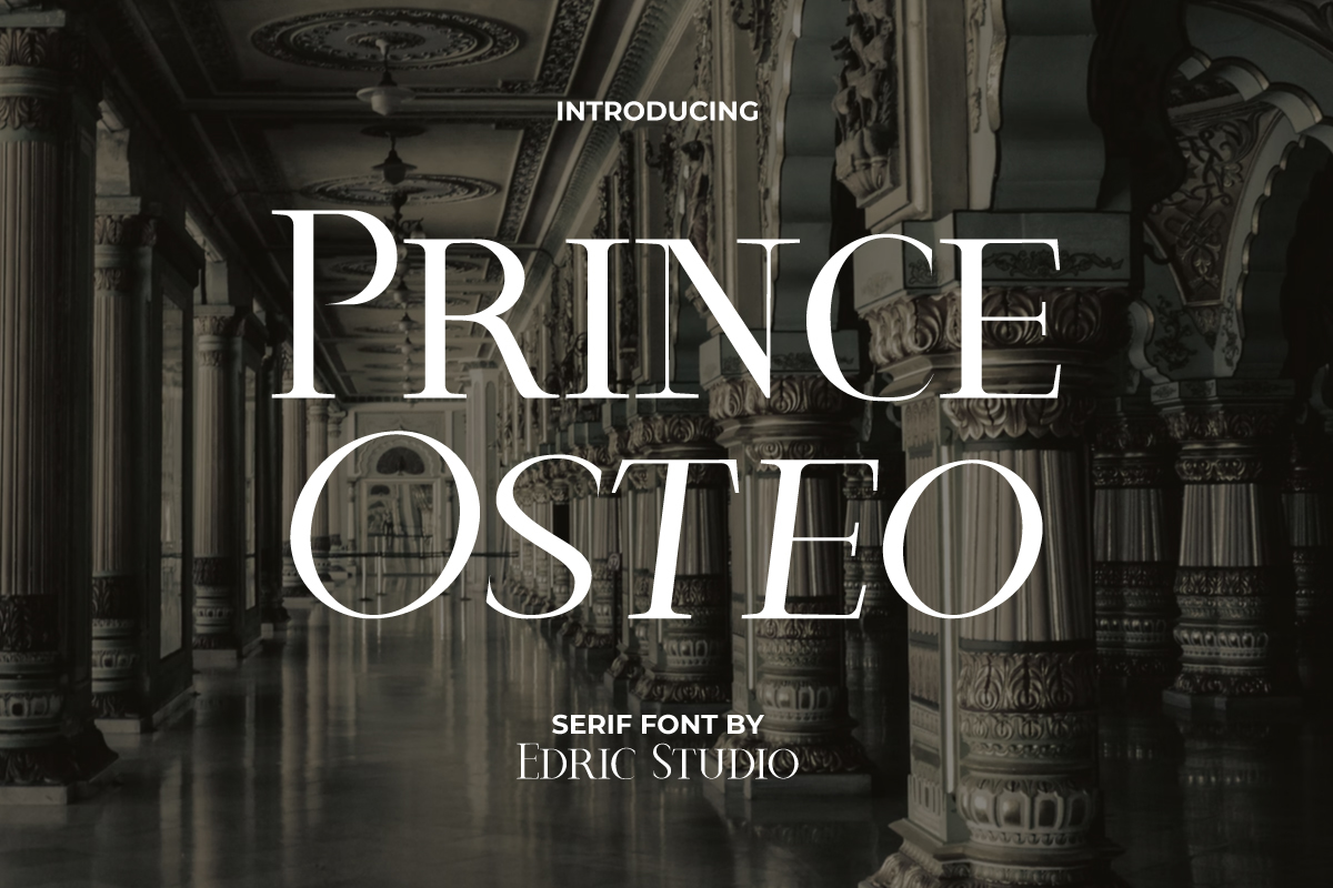 Prince Osteo Font | Edric Studio | FontSpace