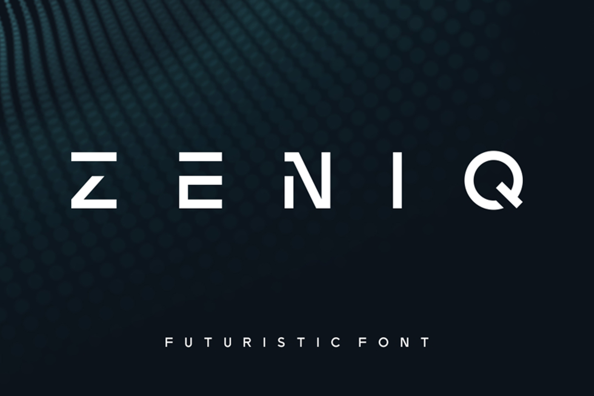 Zeniq Nano Font | hansco | FontSpace