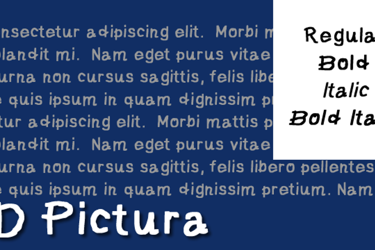 JD Pictura Font | Jecko Development | FontSpace