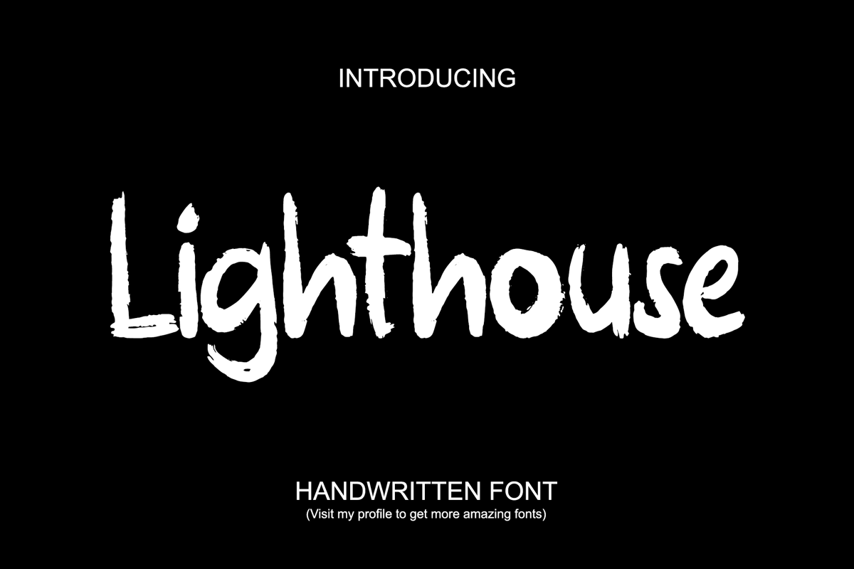 Lighthouse Font - Free Download