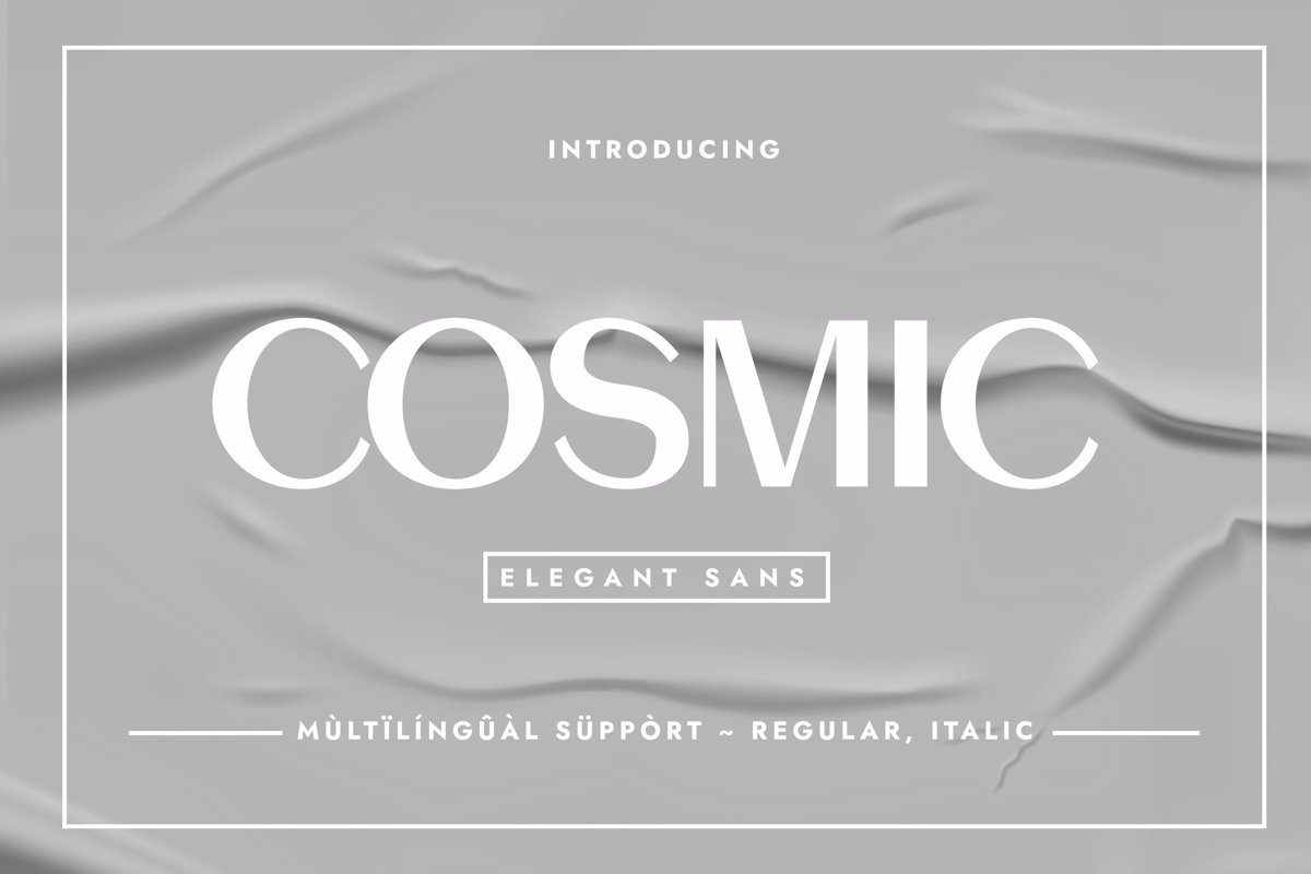 COSMIC Font - Free Download