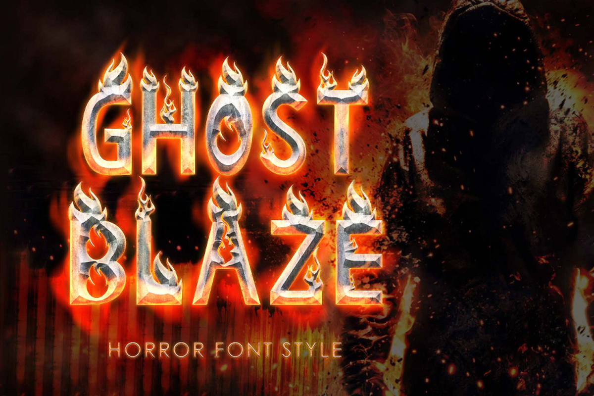 Ghost Blaze Font - Free Download