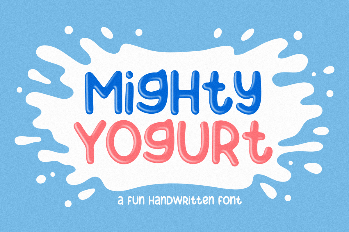 Mighty Yogurt Font - Free Download