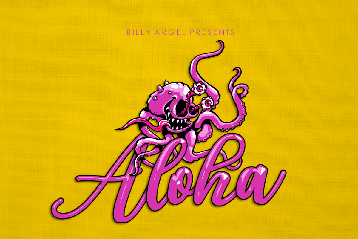 Aloha Octopus Font | Billy Argel Fonts | FontSpace
