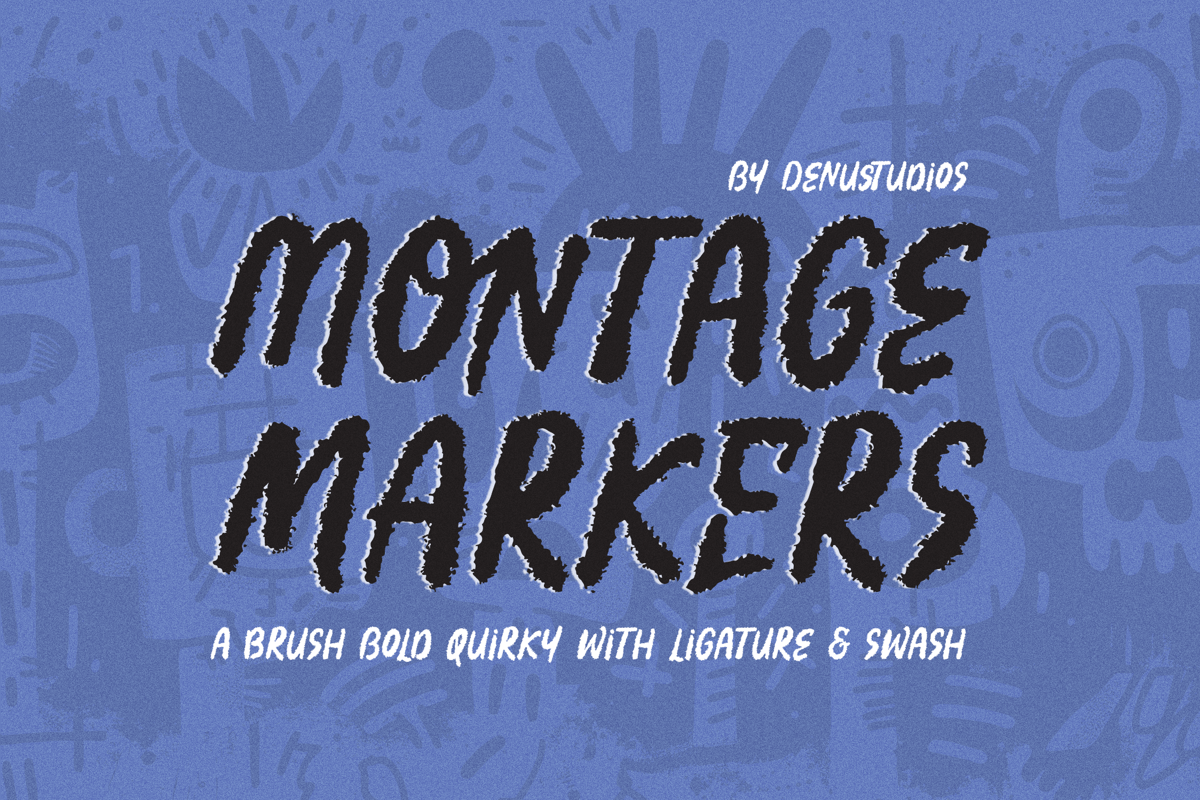 Montage Markers Font - Free Download