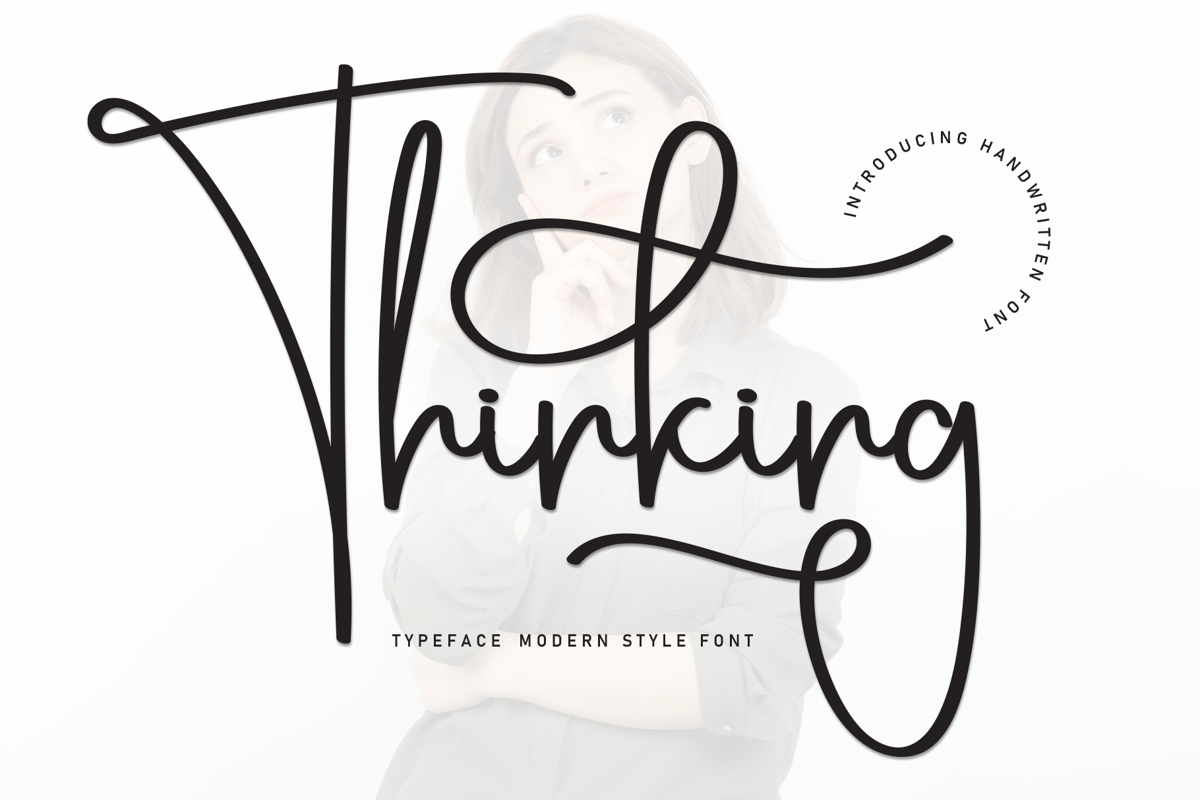 Thinking Font - Free Download