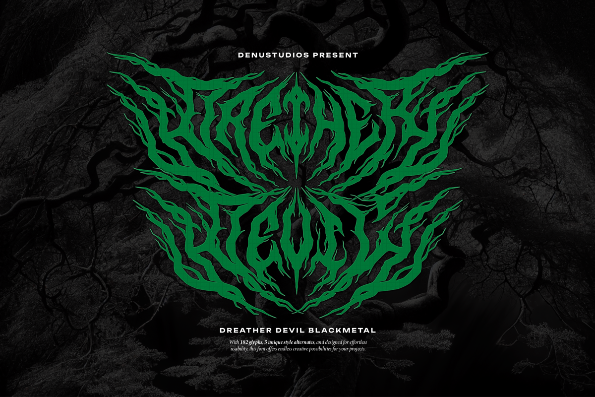 Drether Devil Font - Free Download